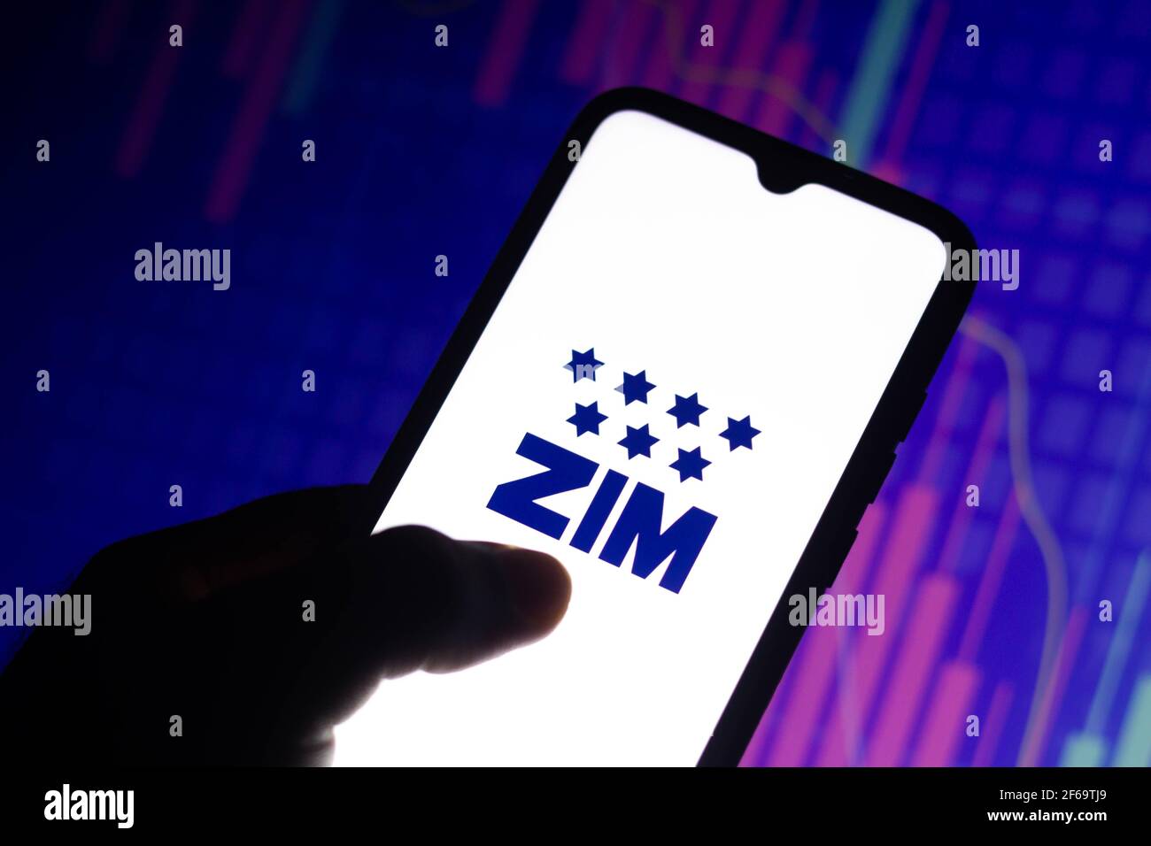 Zim logo hi-res stock photography and images - Alamy