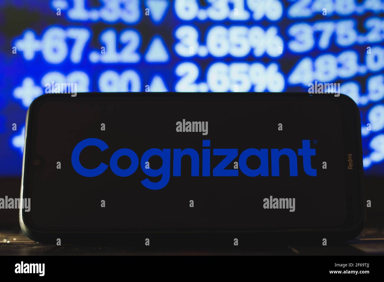 In this photo illustration Cognizant Technology Solutions Corporation ...