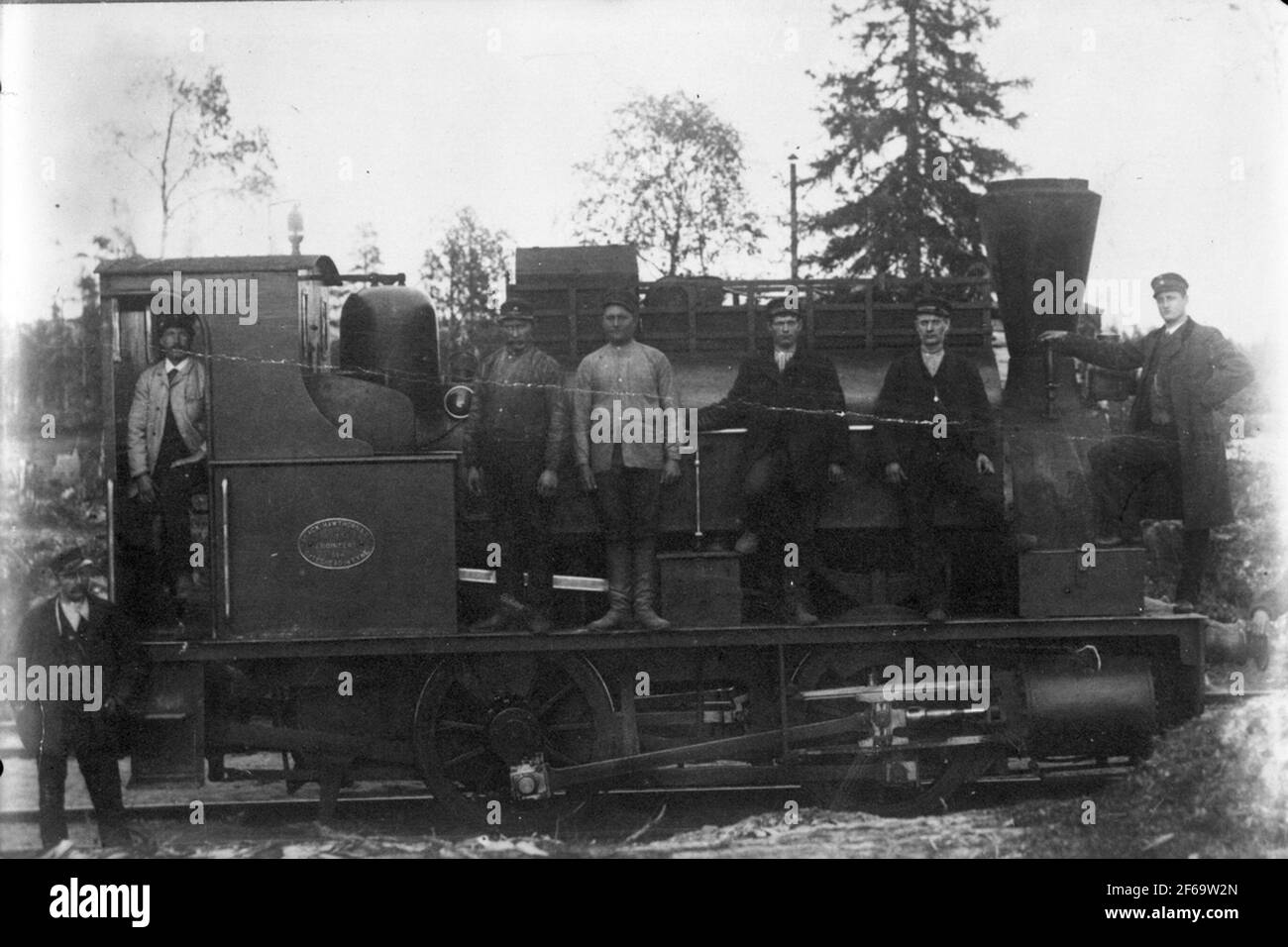 Sweden and Norway Railway, S & NJ Lok 3 Stock Photo - Alamy