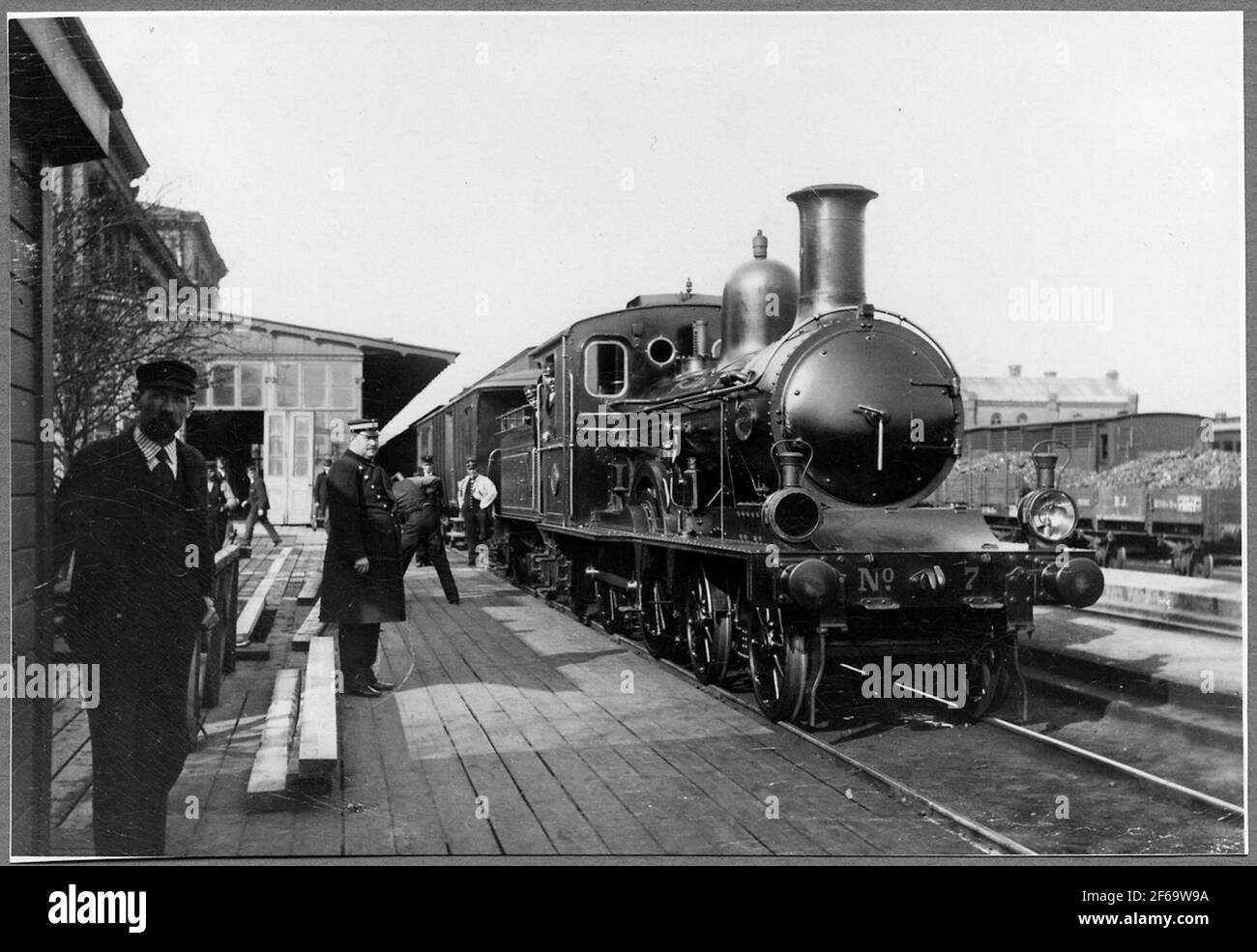 Gothenburg - Borås railways, GBJ C 6. The locomotive was manufactured ...