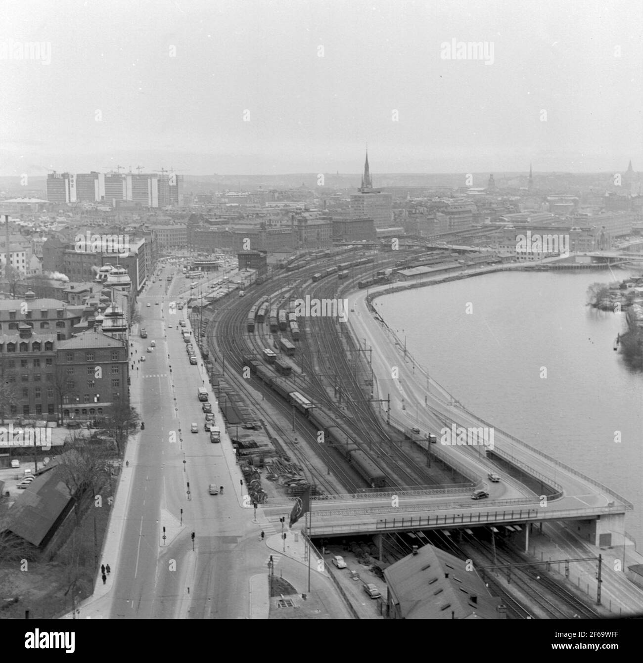 Stockholm, view from Bonnierhuset Stock Photo - Alamy