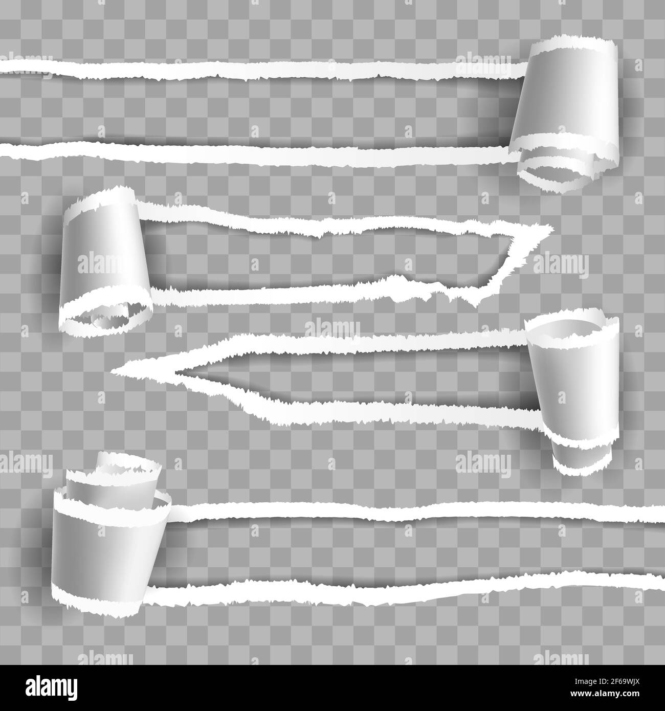 Transparent paper rip Stock Vector Image & Art - Alamy
