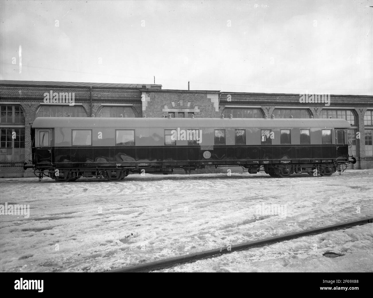 Iranian pullmanvagn. Nohab Best 62154 Stock Photo - Alamy