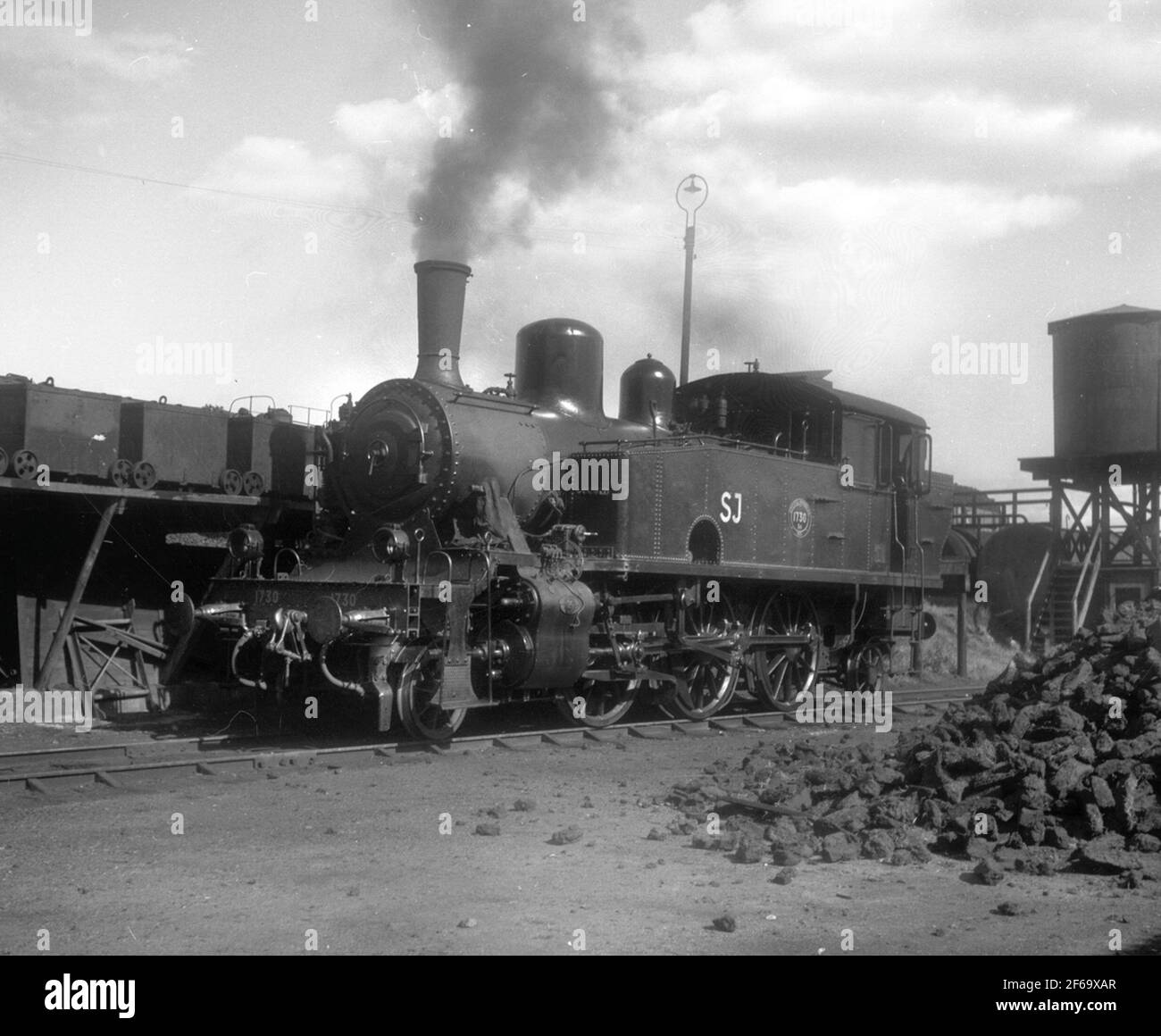 The state railways, SJ S10 1730. Before this SWB Y3 20, Stockholm ...