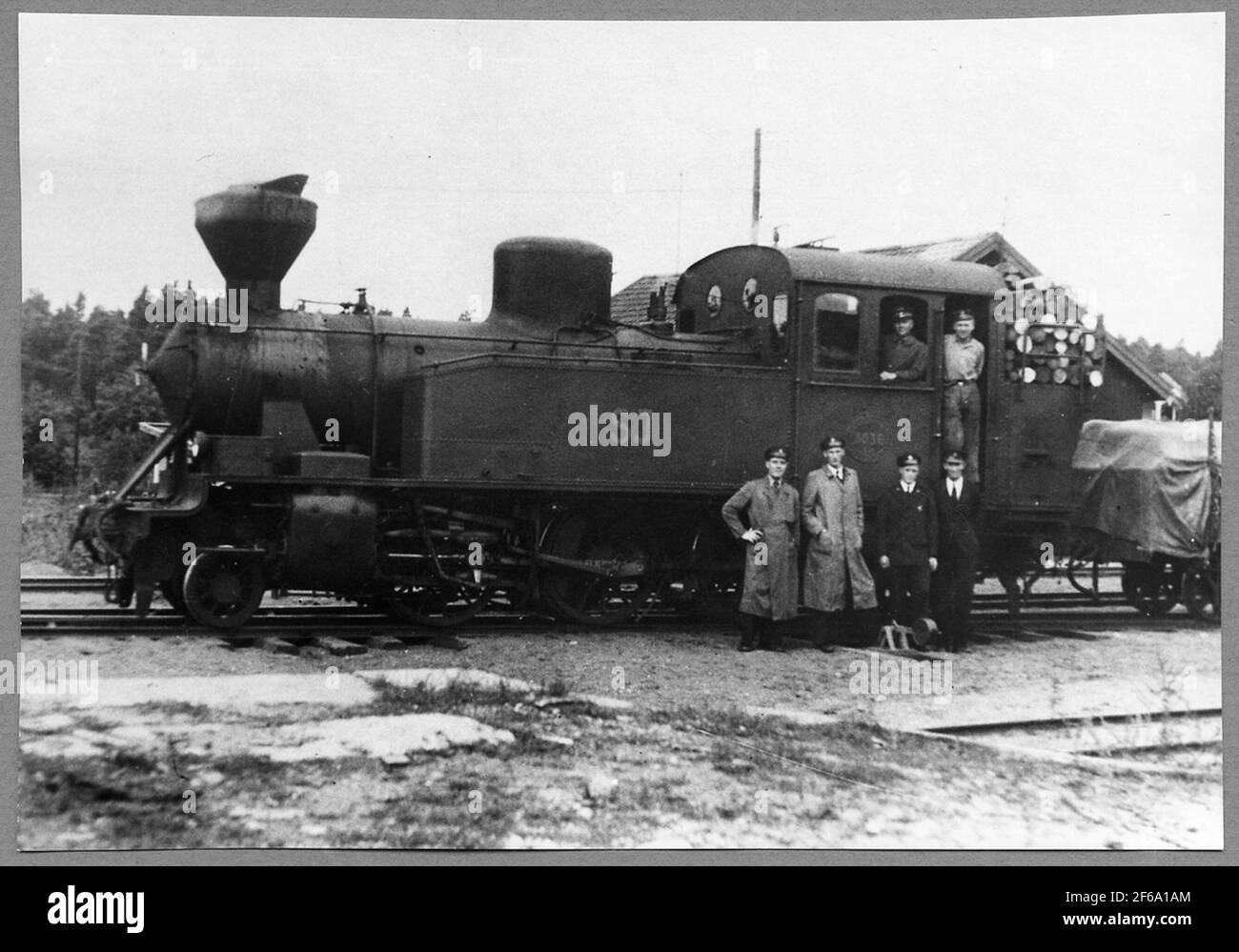 The state's railways, SJ steam locomotive S2P 3036 Stock Photo - Alamy