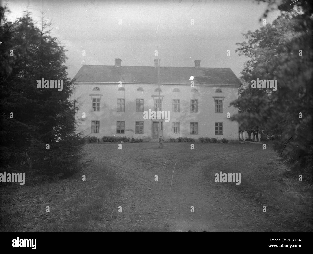 Herrgård Qvanttenburg head yard, of stone was built in 1818, named ...