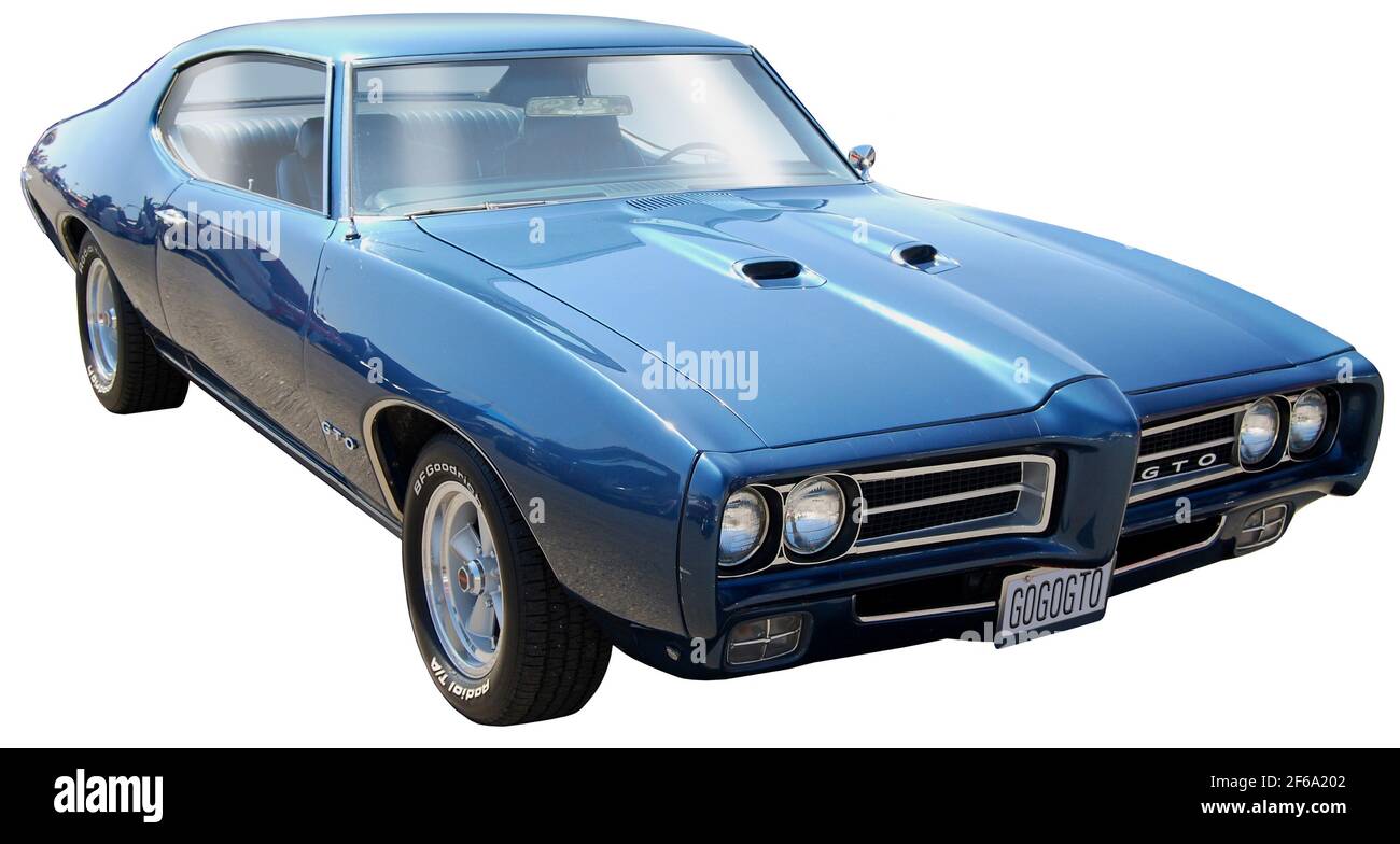The 1969 Pontiac GTO was a classic muscle car with a big engine Stock ...
