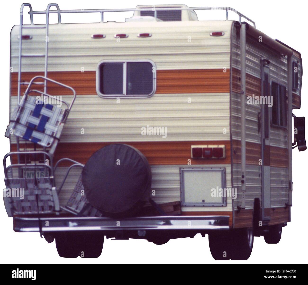 1976 Recreational Vehicle on its way to comfortable camping adventures ...