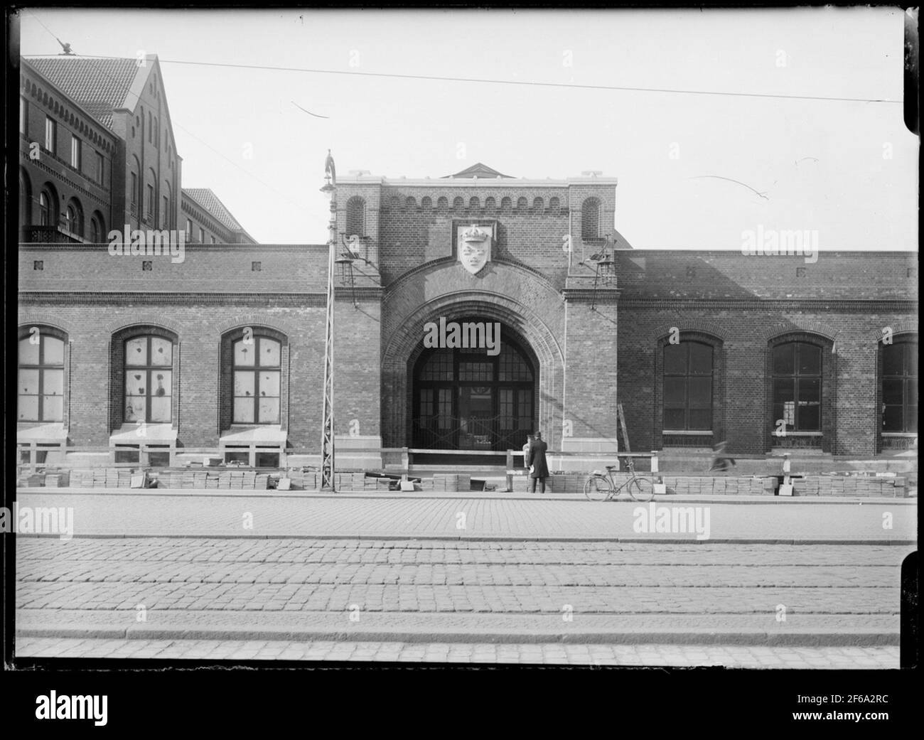 Malmö Central Station, Entrance seen from outside Stock Photo - Alamy