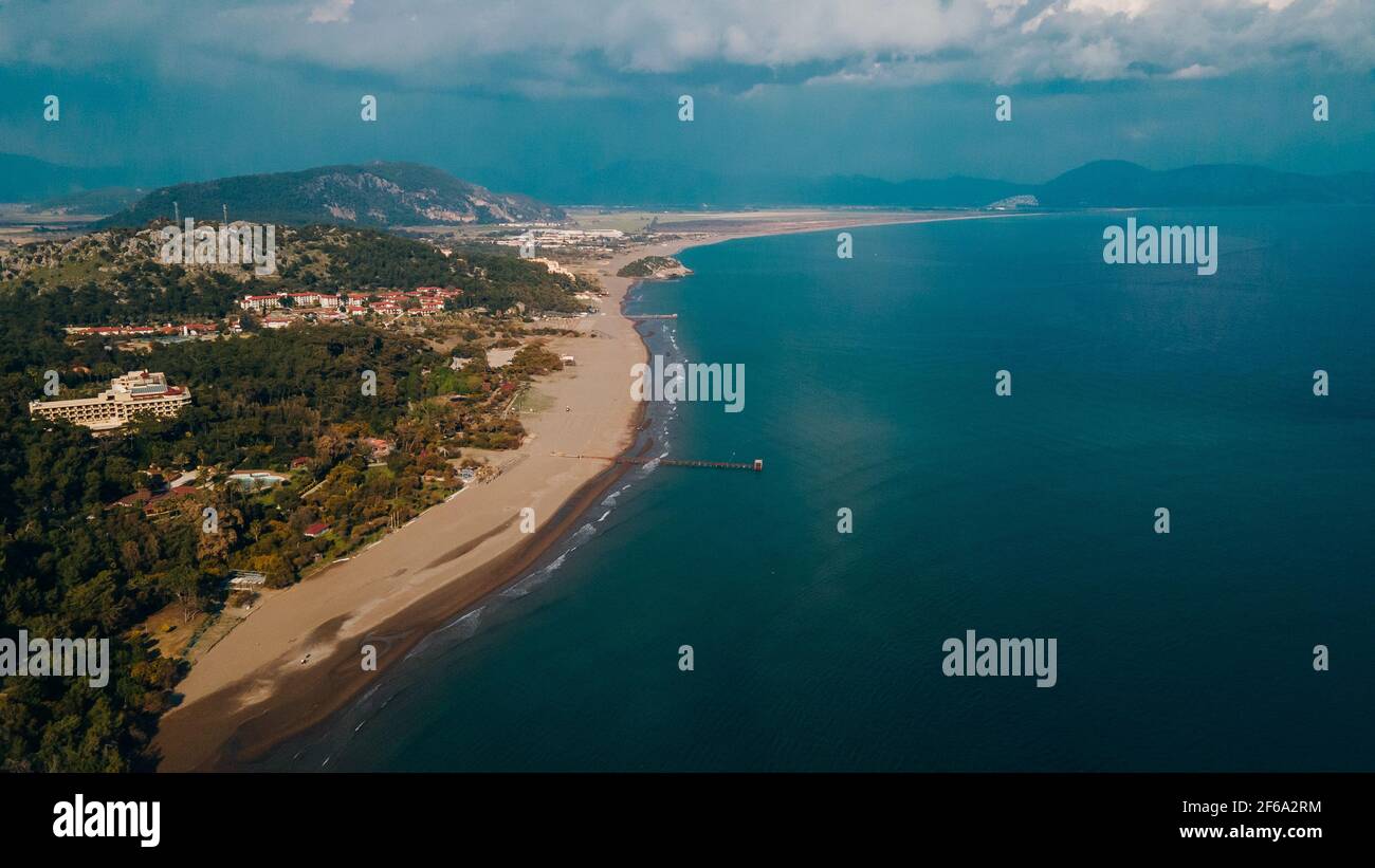 Sarigerme beach hi-res stock photography and images - Alamy