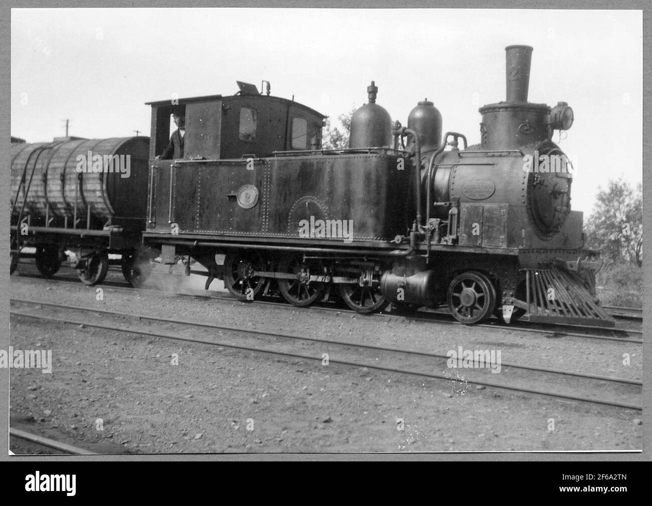 Southern Öland rail, Sold Lok 2 Stock Photo - Alamy