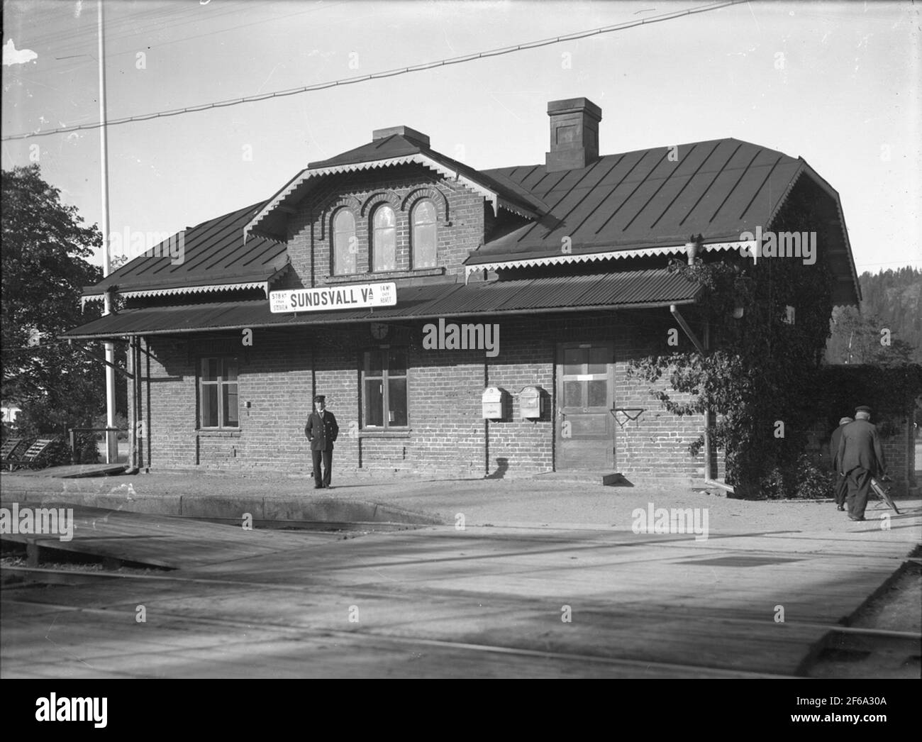 Sundsvall Western station Stock Photo - Alamy