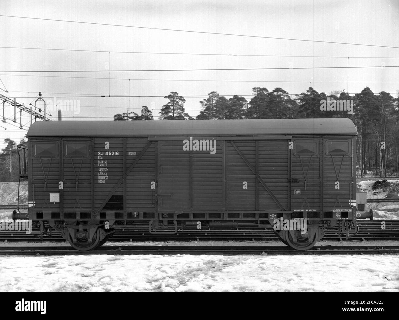 Standard trolley State railways, SJ give 45216 Stock Photo - Alamy