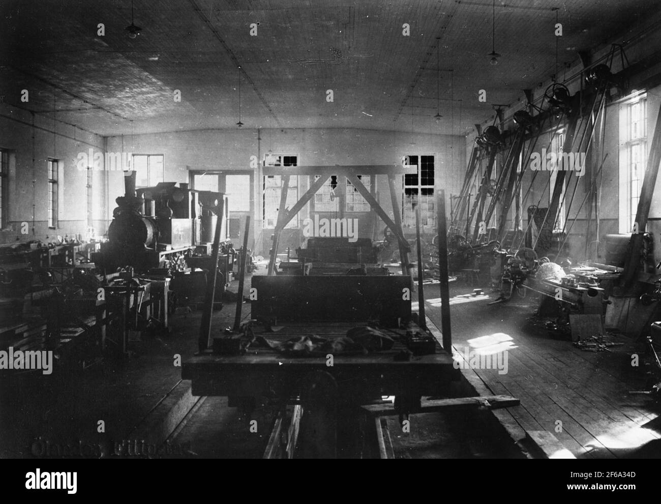 Svj, Sävsnä's railway workshop, tertal Stock Photo - Alamy