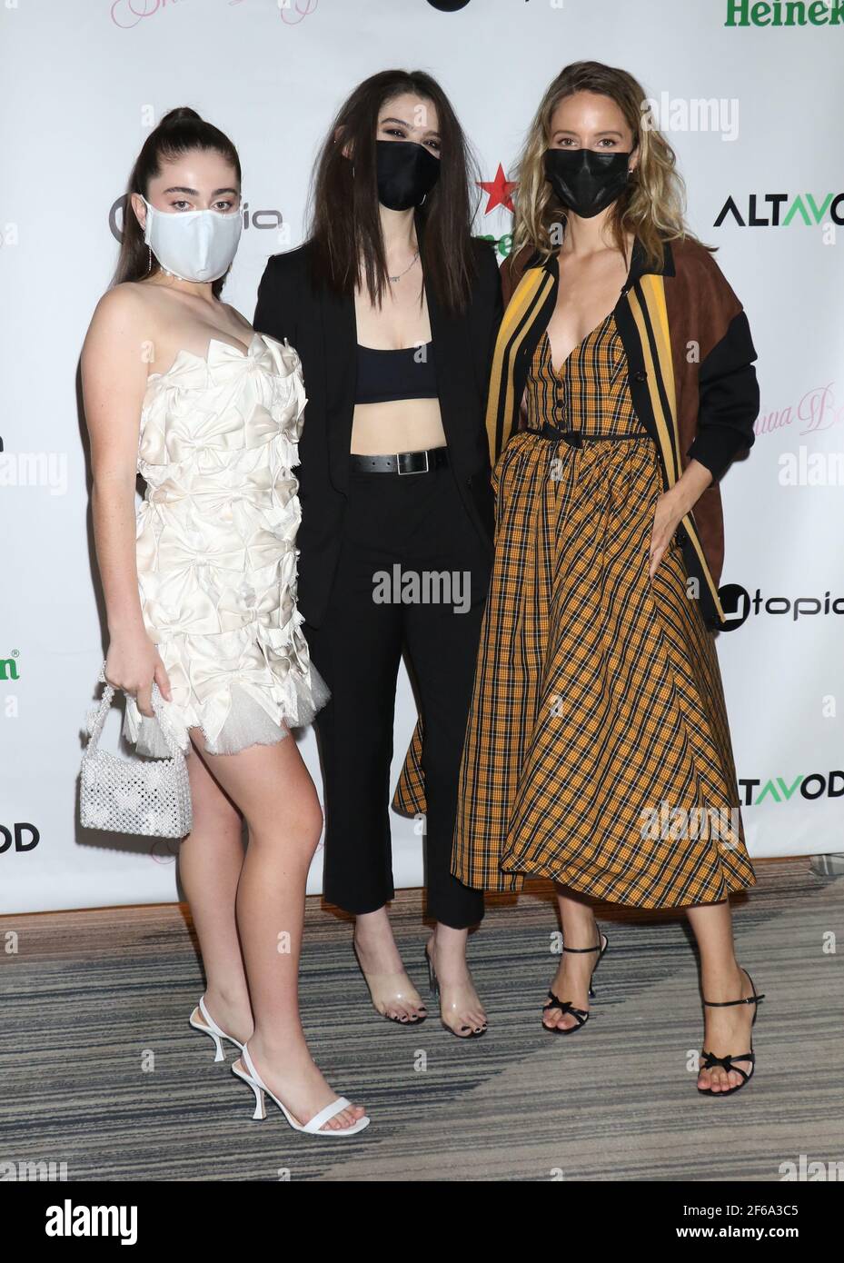 Brooklyn, NY, USA. 30th Mar, 2021. Rachel Sennott, Emma Seligman and ...