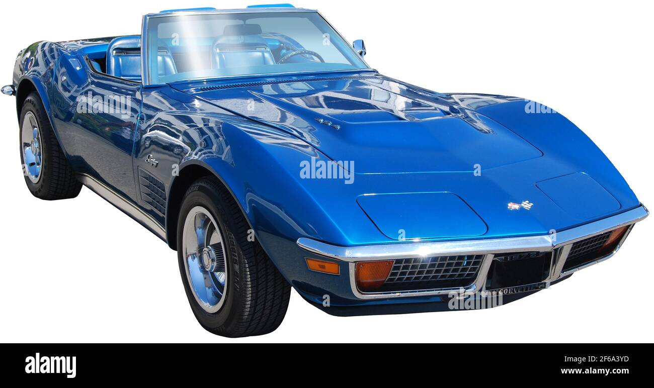 1972 corvette stingray Cut Out Stock Images & Pictures - Alamy