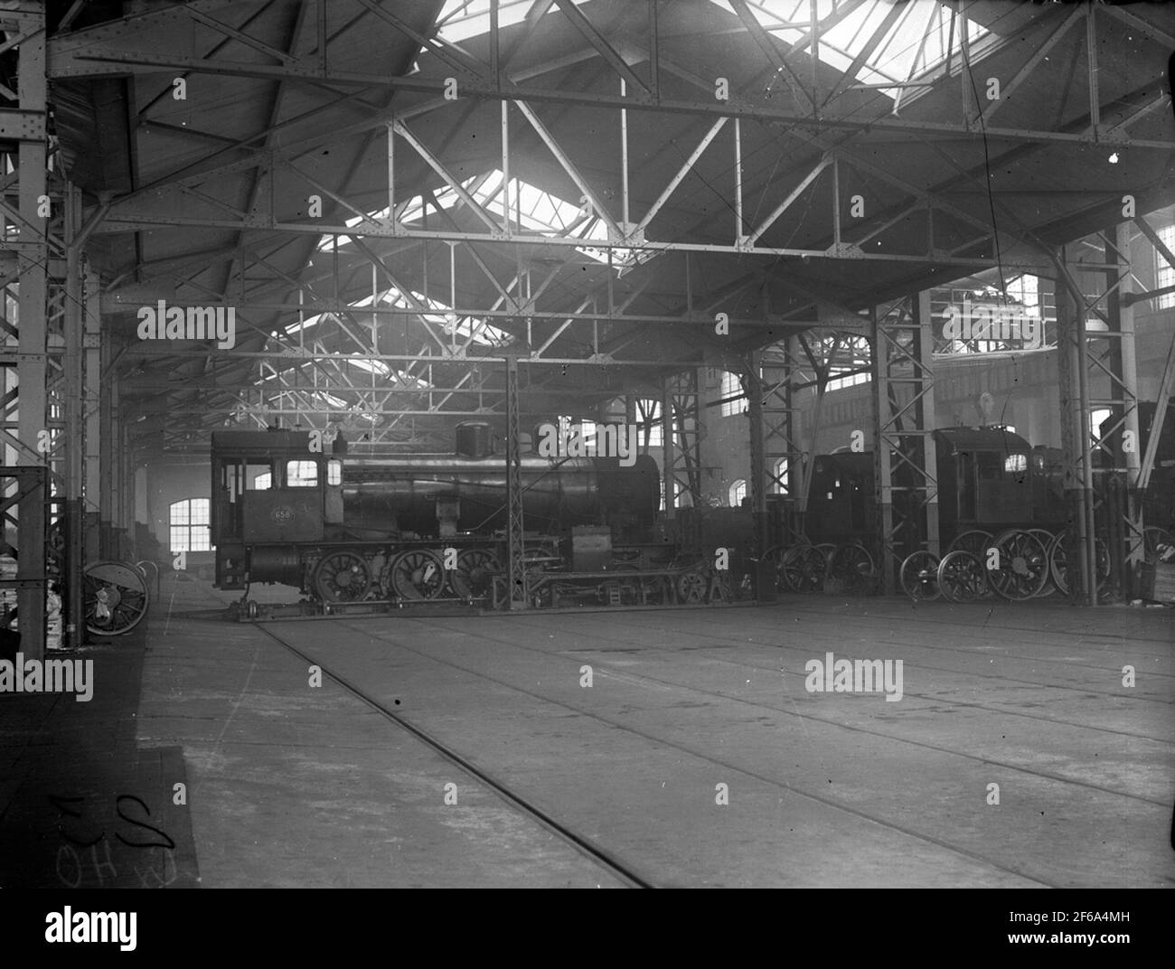 The main workshop, Interiörsj MD Stock Photo - Alamy