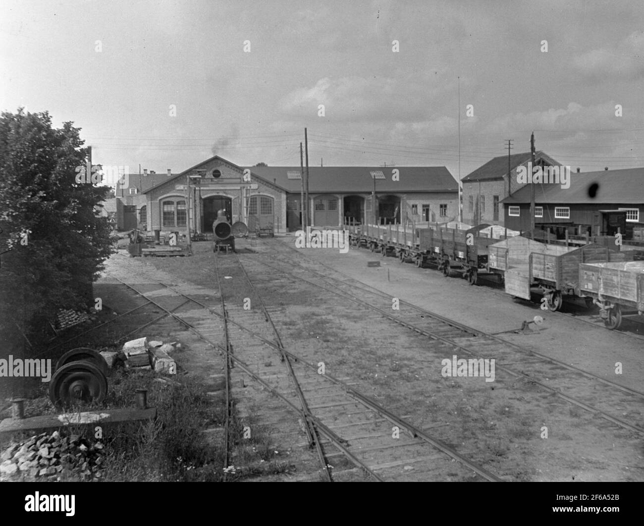 Tollar's workshop workshop Tollarp Stock Photo - Alamy