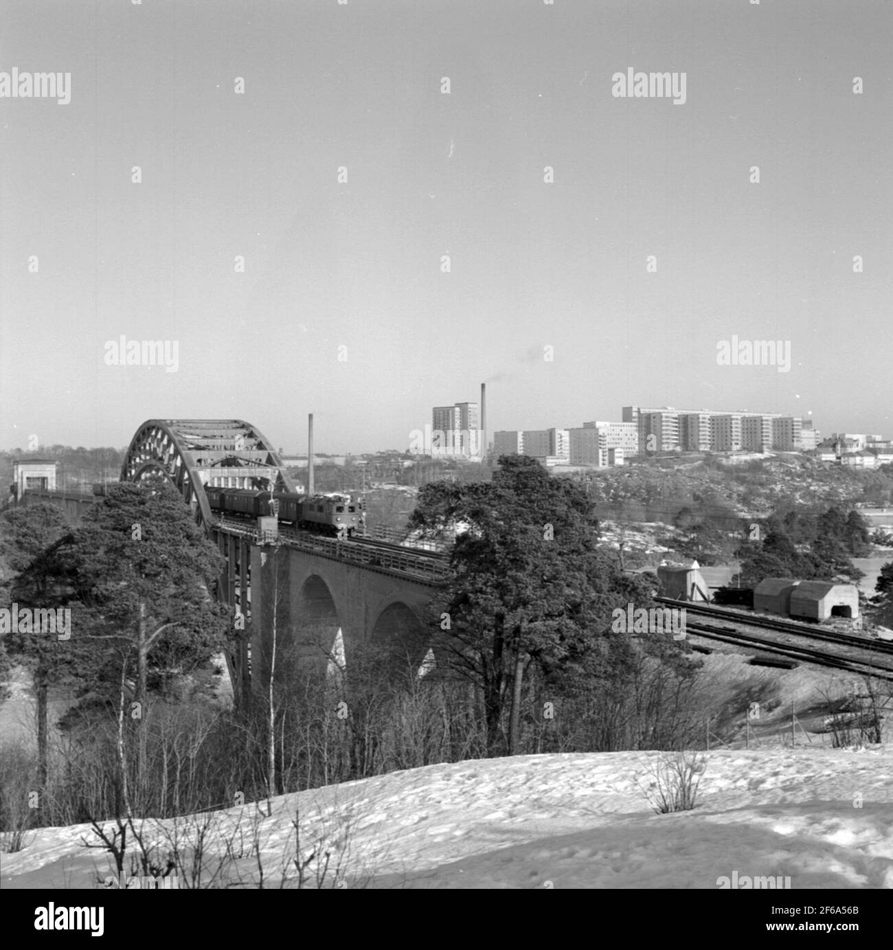 The state's railways, SJ F Lok Stock Photo - Alamy