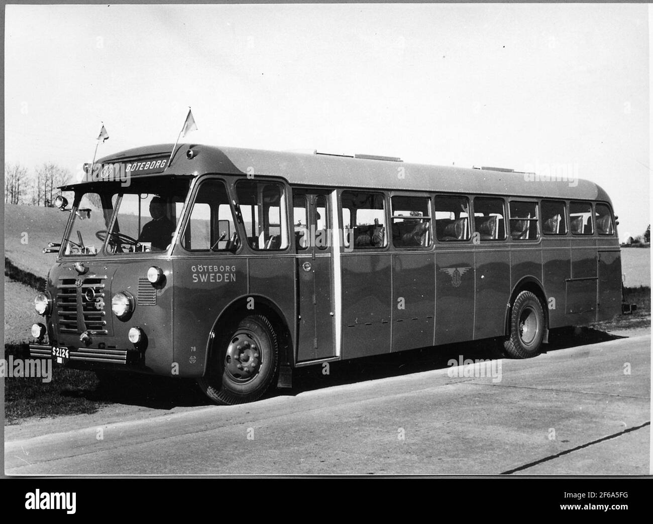 Traffic Management Gothenburg - Dalarne - Gävle, GDG bus 78. Volvo bus ...