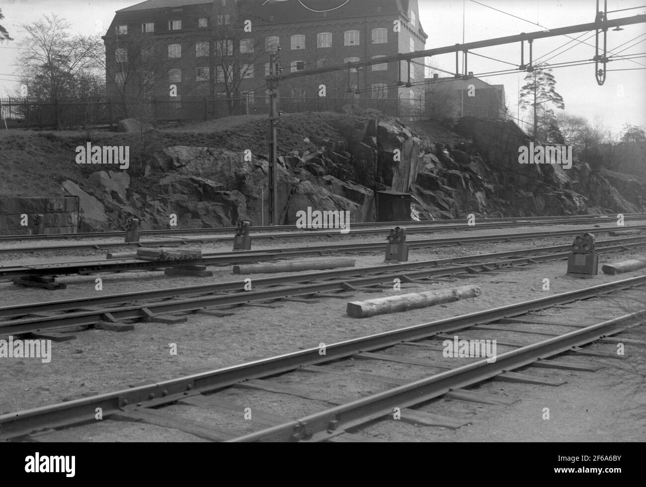 Dwarf signals on the railroad Stock Photo - Alamy