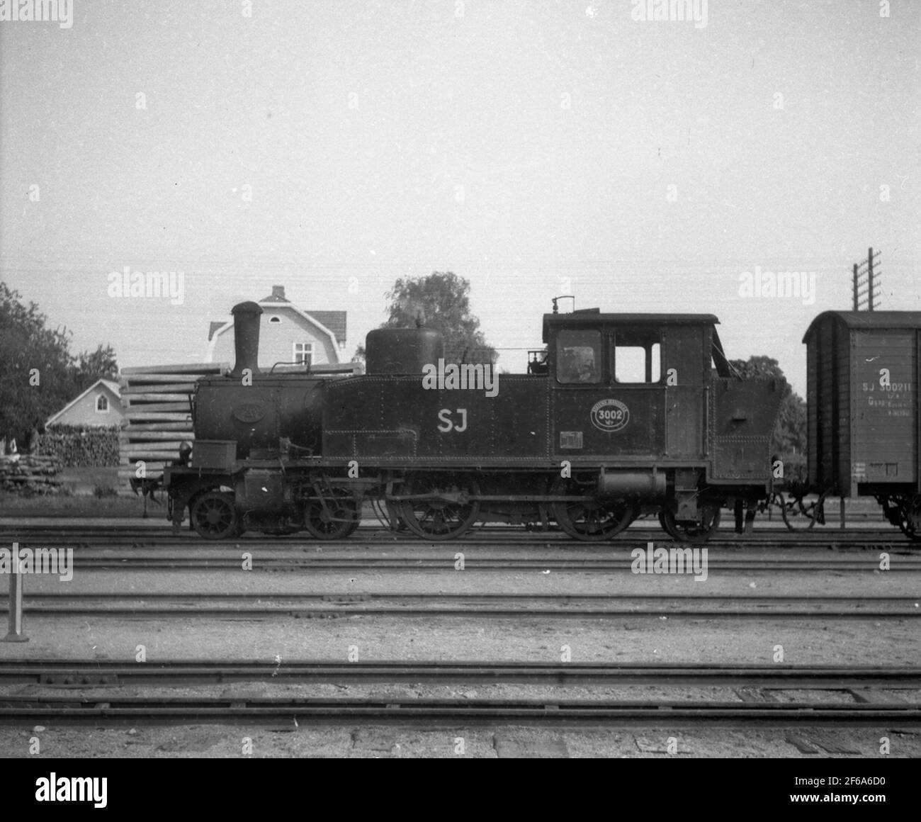 The state's railways. SJ WP 3002 Stock Photo - Alamy