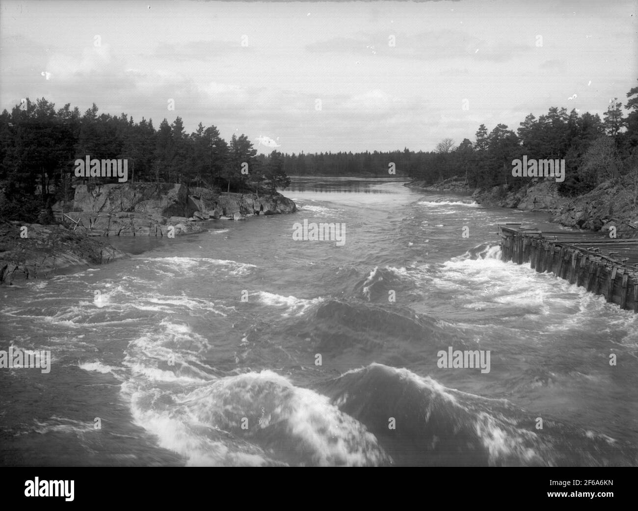 Country road bridge over Göta river. Uvhj Stock Photo - Alamy
