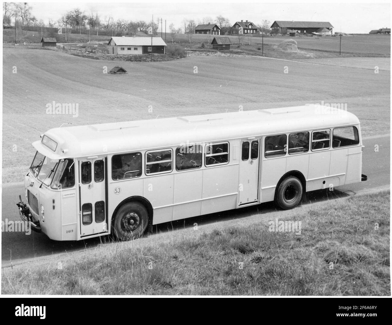 State Railways, SJ Bus 2619, National Railways Stock Photo - Alamy