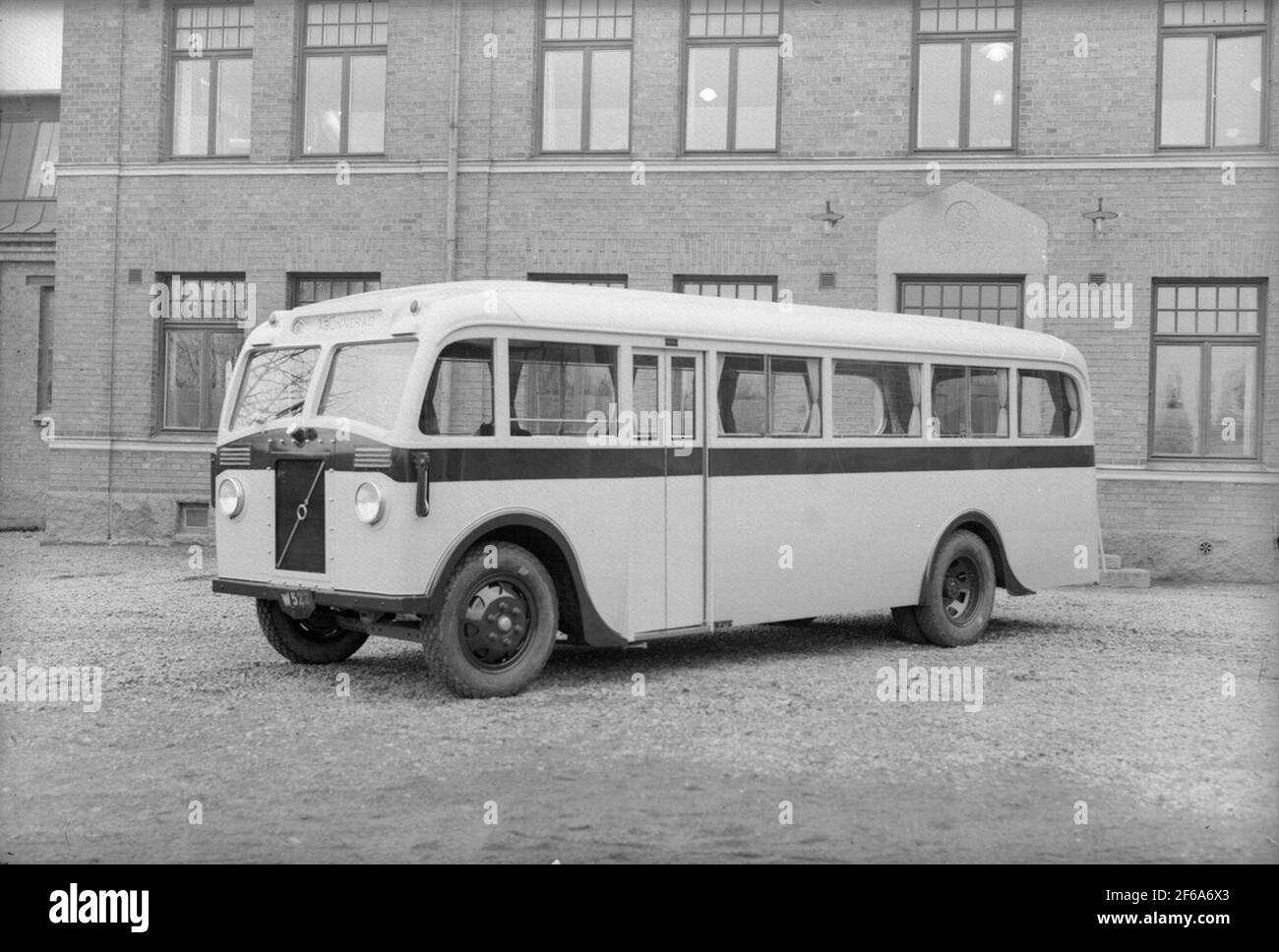Volvo bus for A Svensson, Älmeboda. The body manufactured by the ...