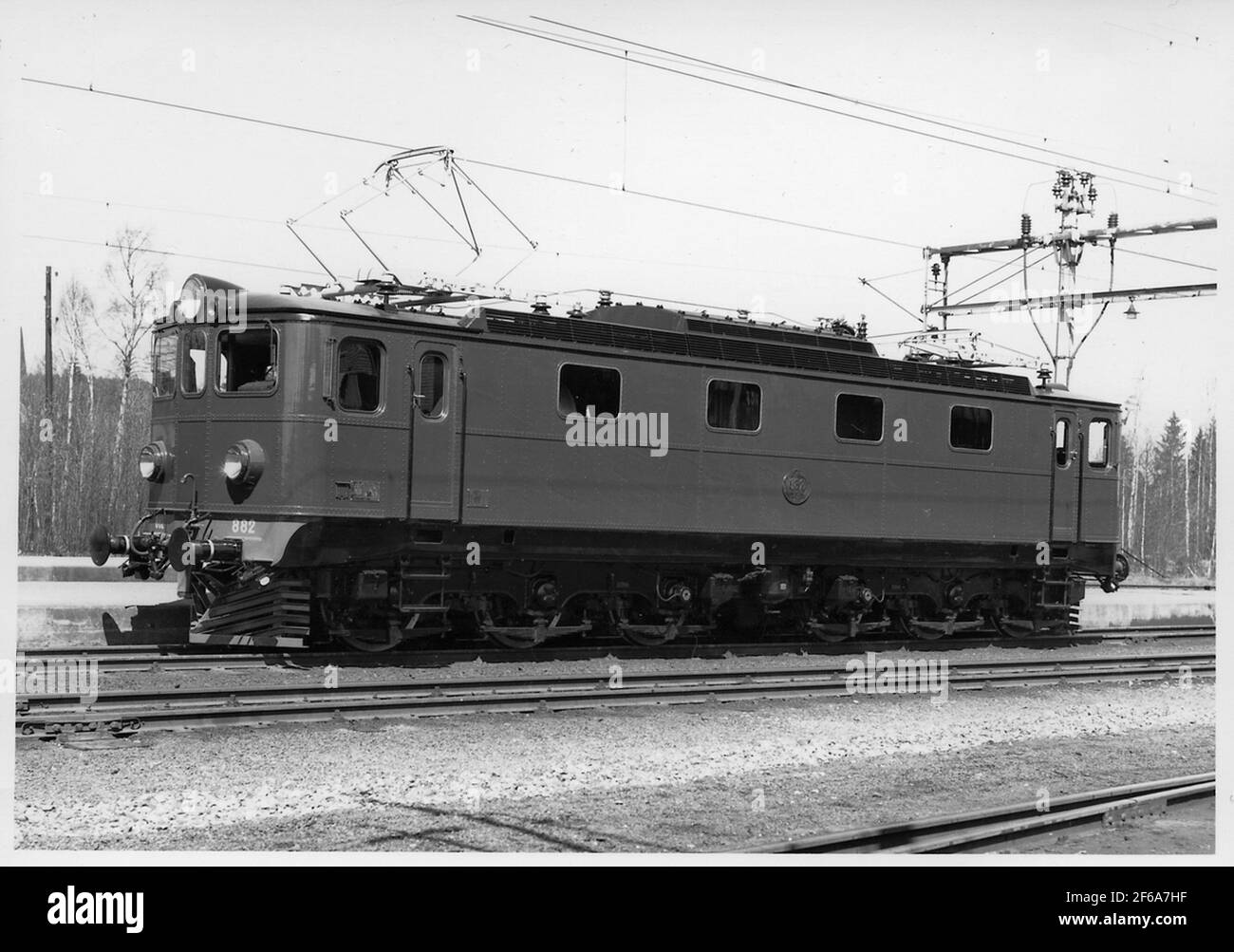 The state railways, SJ Ma 882 Stock Photo - Alamy