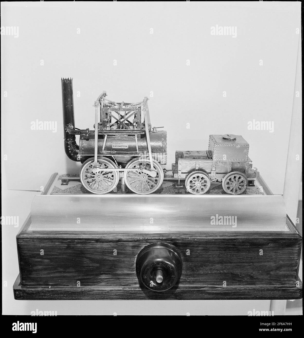 Model of steam locomotive Stock Photo - Alamy