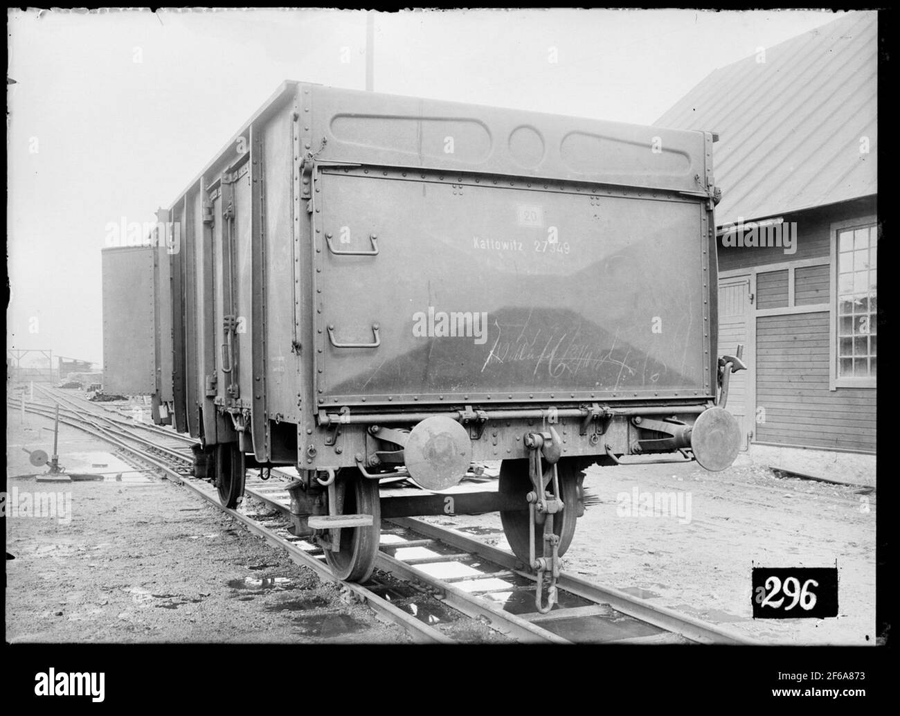 Freight wagon from the Prussian state railways. Preußische ...