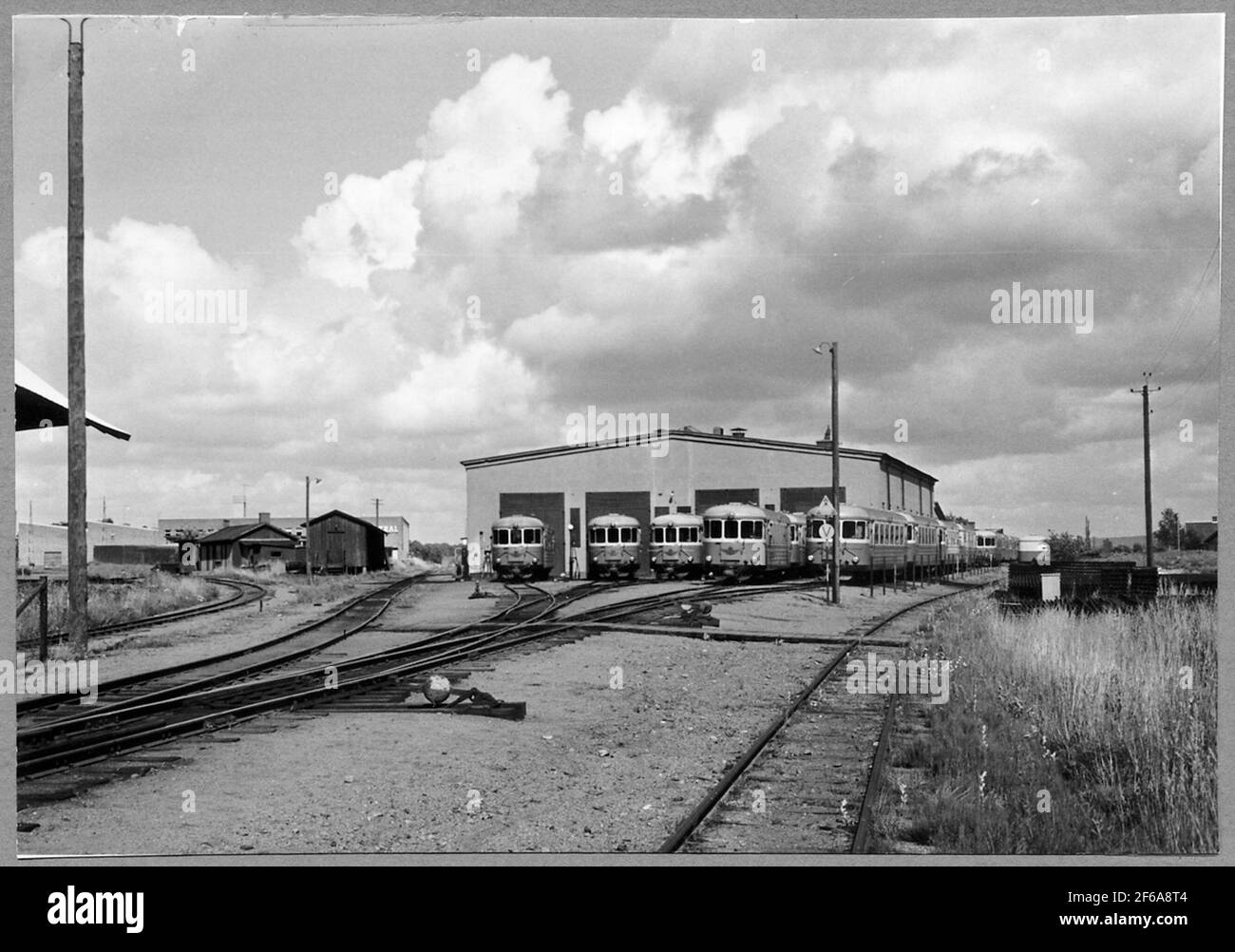Local stall for rail buses in crowd Stock Photo - Alamy