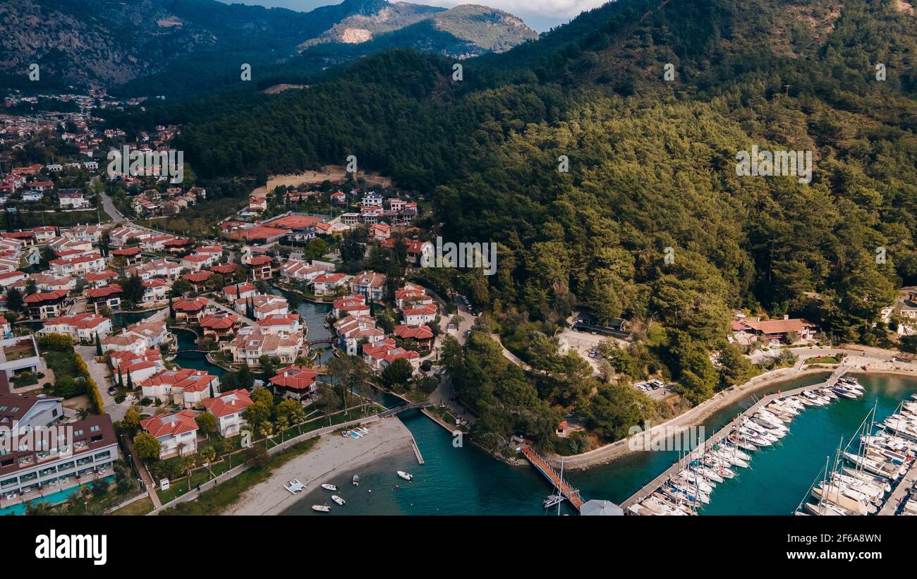 Gocek gocek town fethiye turkey hi-res stock photography and images - Alamy