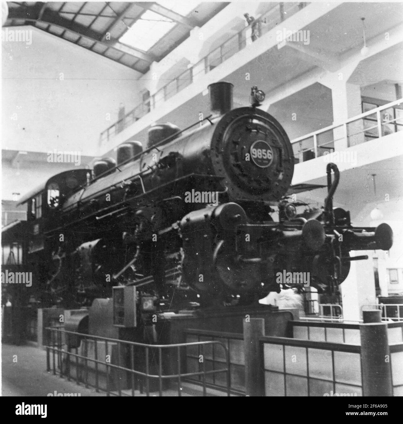 Museum engine artifact Black and White Stock Photos & Images - Alamy
