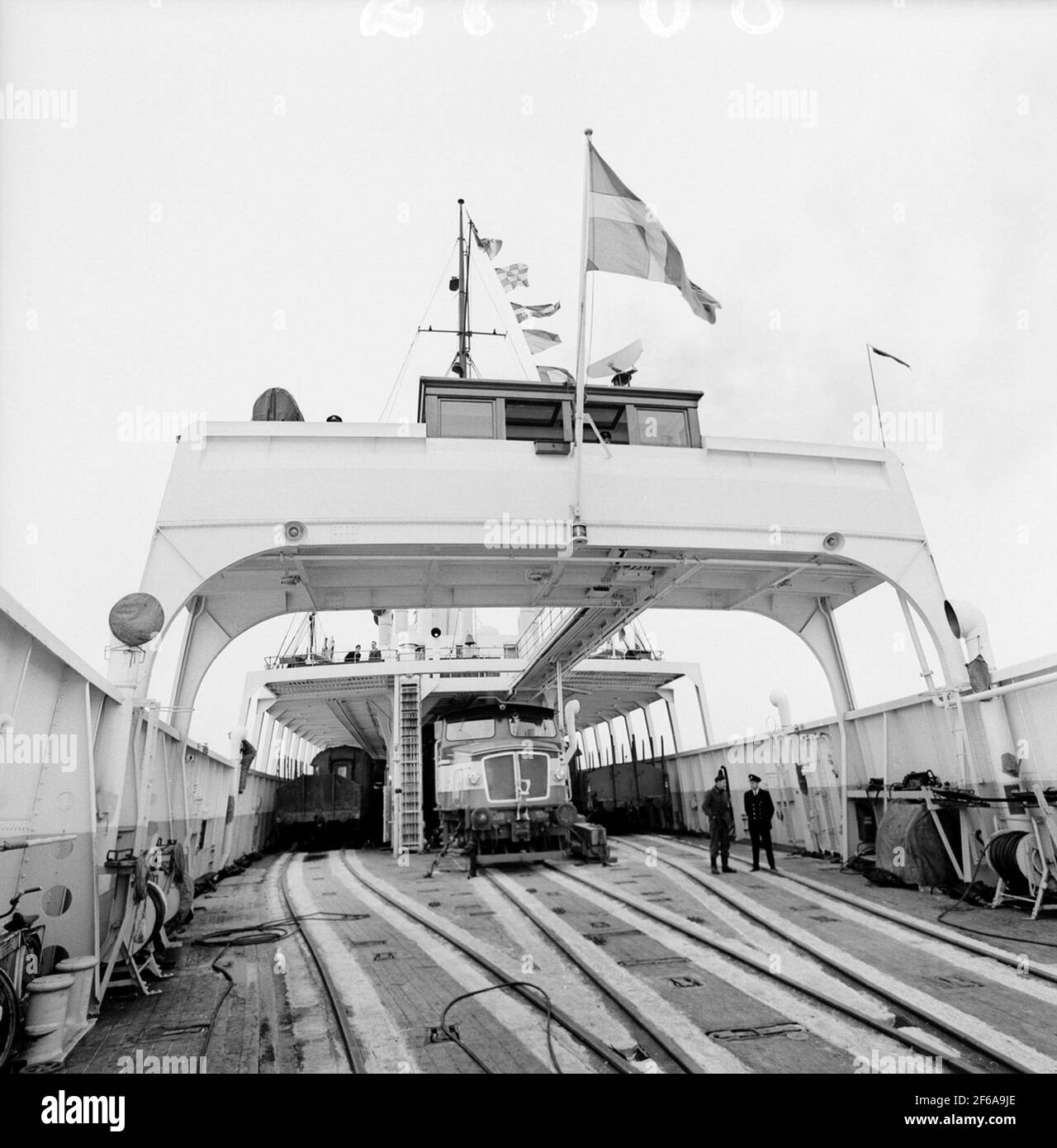 State railways, SJ Z65. The train ferry Starke. Värtan - Nercalt Stock ...