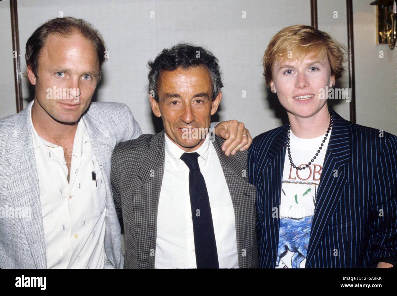 Ed Harris with wife Amy Madigan and Louis Malle Photo by Adam Scull ...