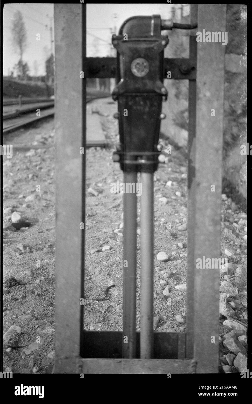 Electrical installation on contact line Stock Photo - Alamy