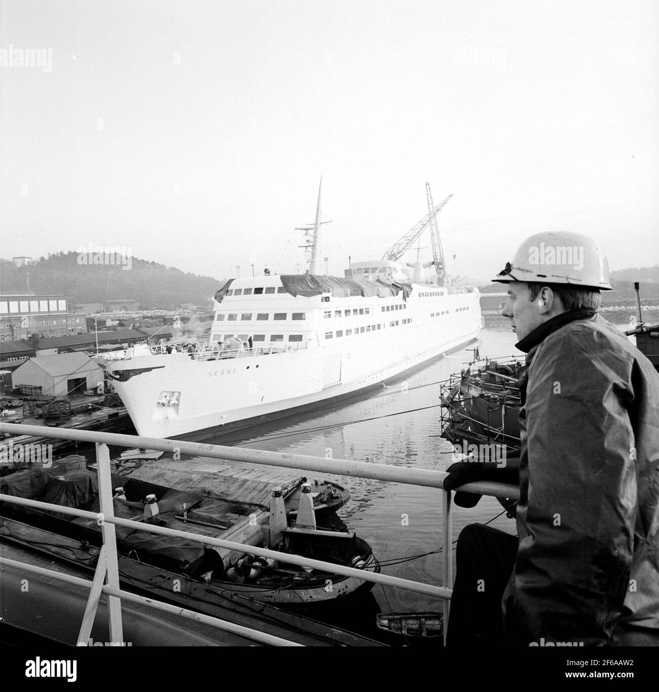 Train ferry Skåne Stock Photo - Alamy