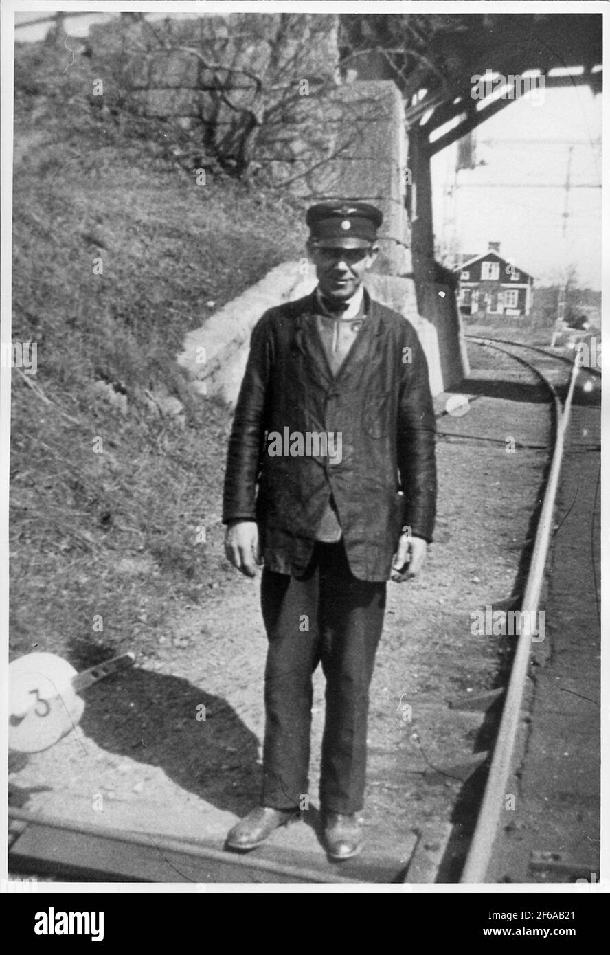 Station Karl Magnusson, Valla Stock Photo - Alamy