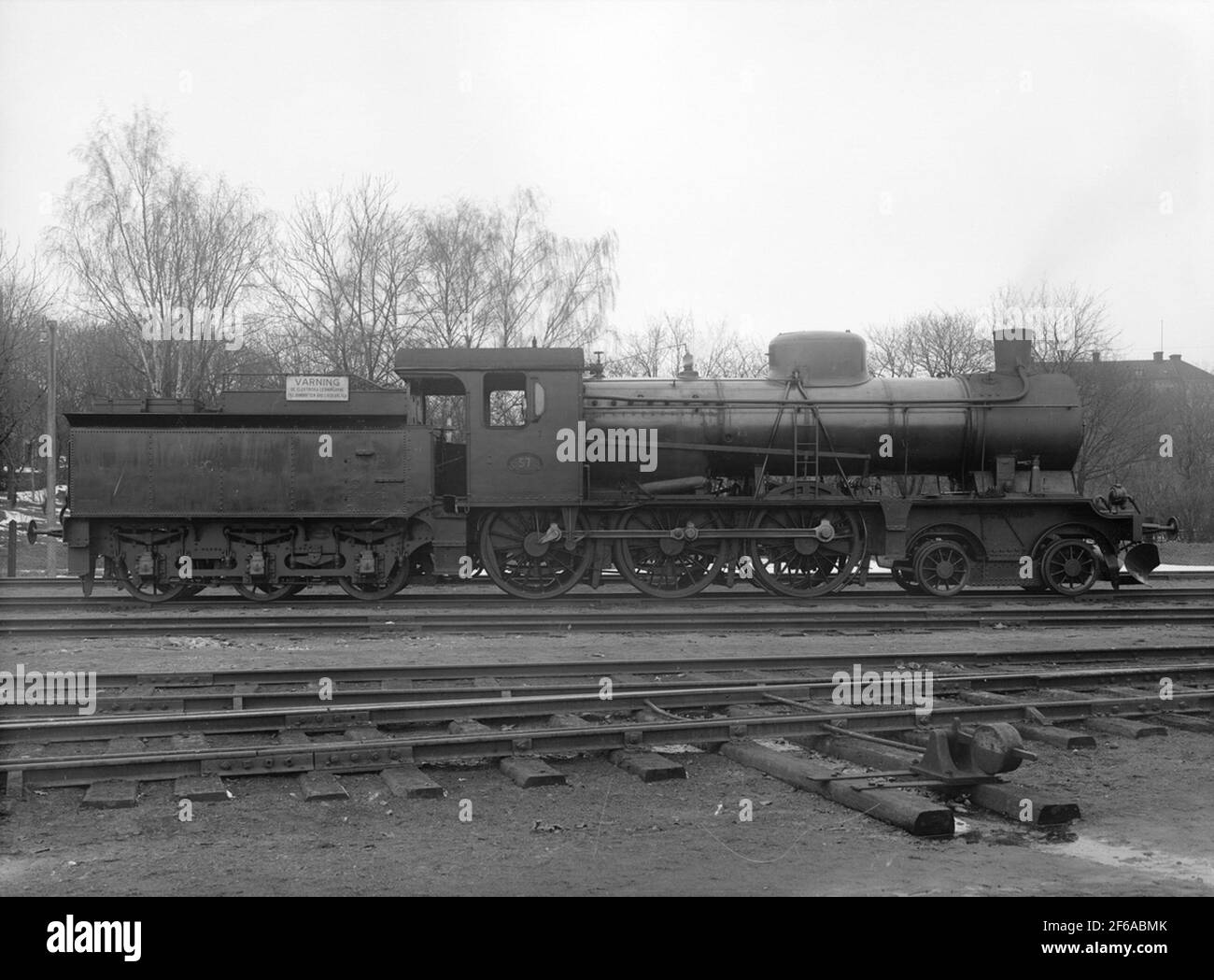 SWB H 57. Delivery photo. The locomotive was manufactured by Nohab. In ...