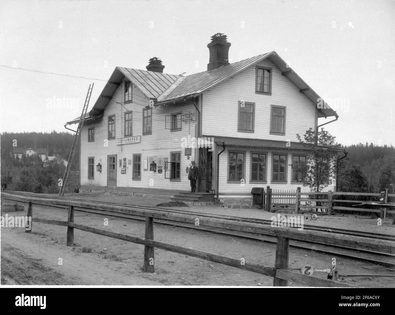The station was put into service in 1888 Stock Photo - Alamy