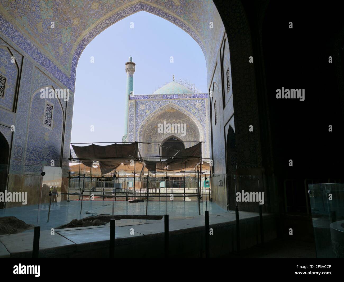 isfahan, iran - march 18, 2016: tourism photos in the isfahan city ...