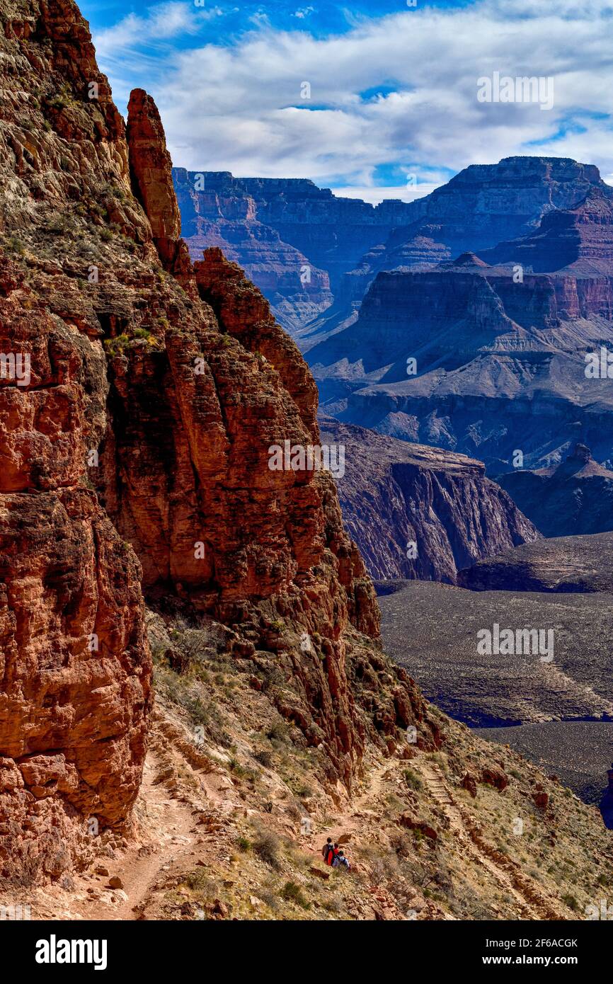 Cloud, rocks and the canyon Wall Stock Photo - Alamy