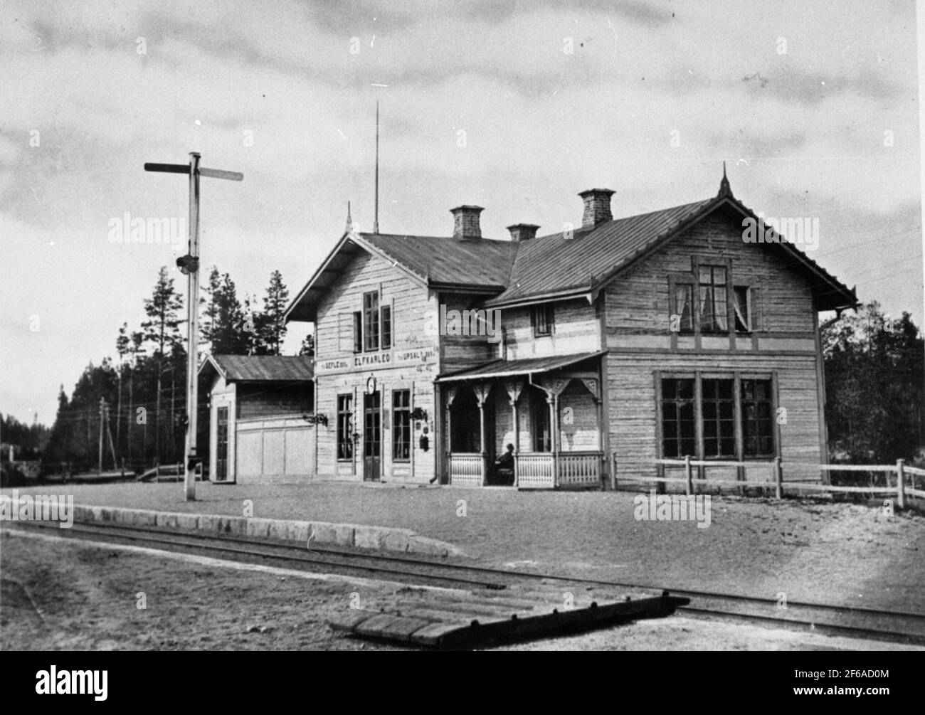 The station built in 1874. In 1935, the expedition rooms were ...