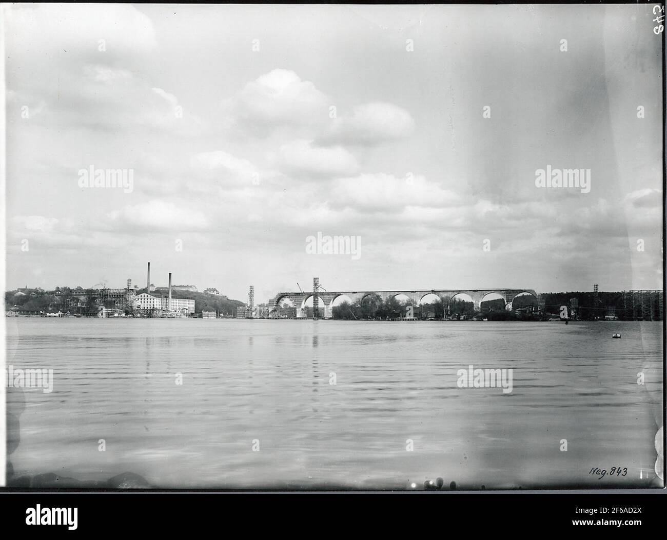 The Årstabron is built Stock Photo - Alamy