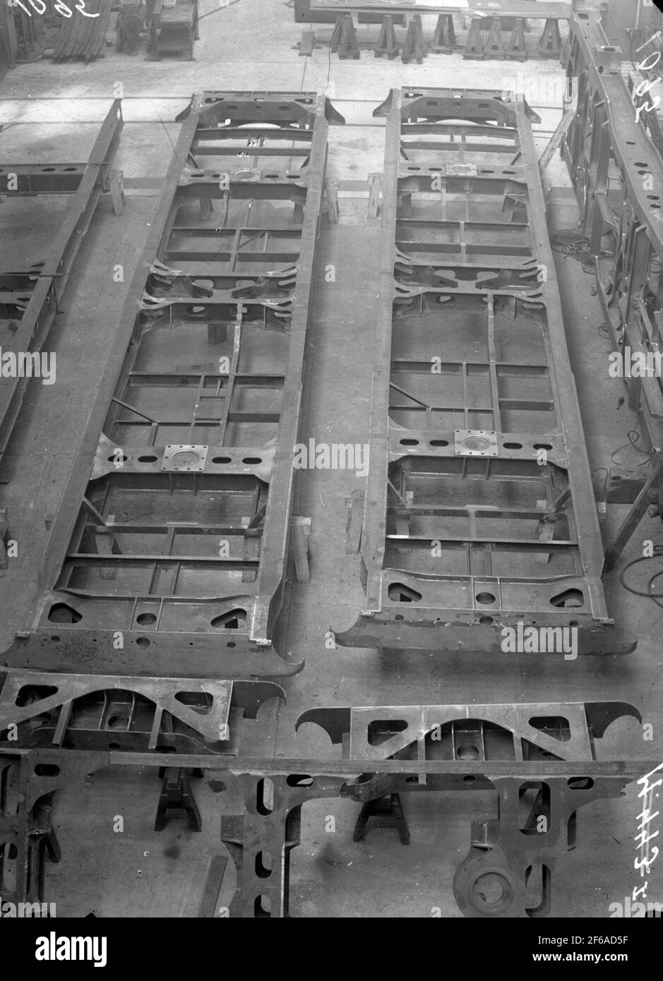 The state's railways, SJ M-Lok, undercarriage. Nohab (company number ...