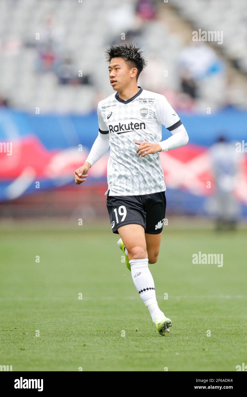Ajinomoto Stadium, Tokyo, Japan. 28th Mar, 2021. Ryo Hatsuse (Vissel ...