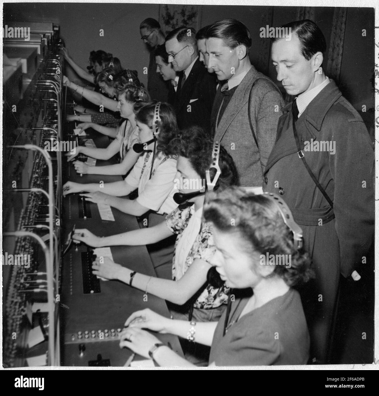 Phone exchange in the office building "penfighter Stock Photo - Alamy