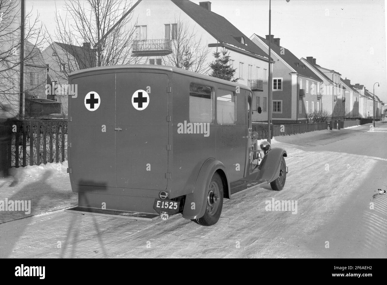 Swedish ambulance Black and White Stock Photos & Images - Alamy